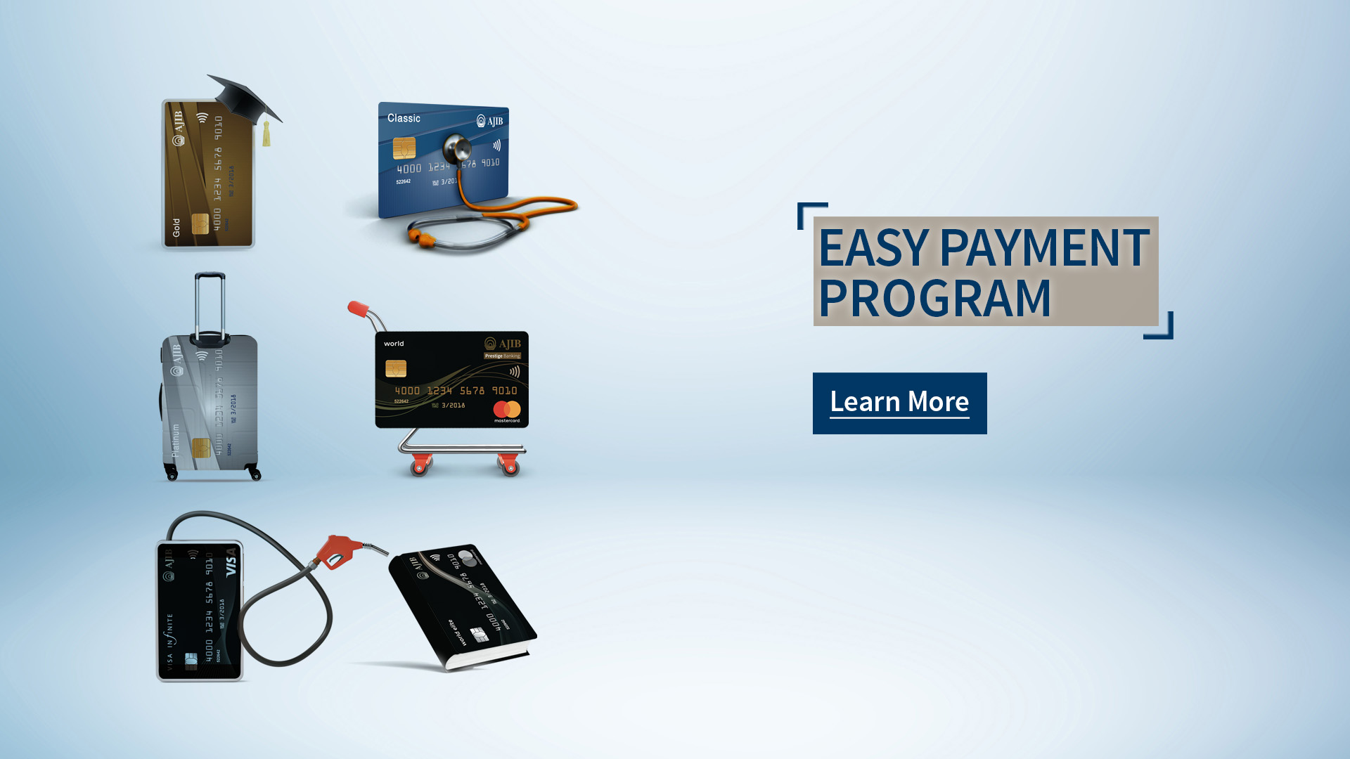 Credit Cards Easy Payment Program | Arab Jordan Investment Bank
